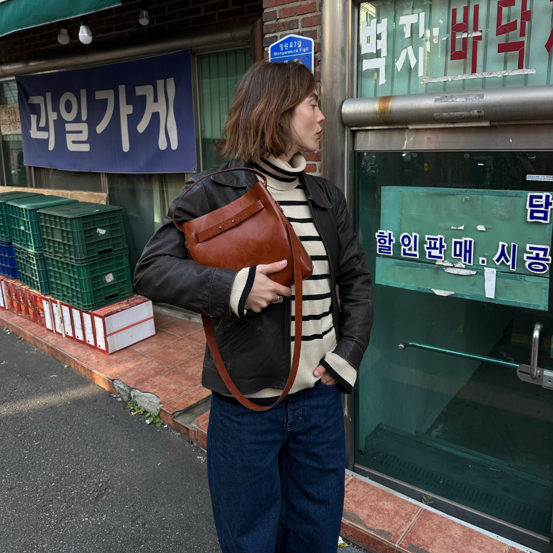 Bolsa 'Lucy' Rust – Off White Cat